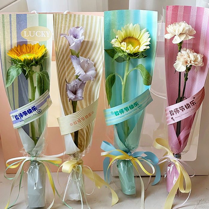 Kaleidoscope Single Stem Flower Wrap Paper Pack 20 – Floral Supplies Store