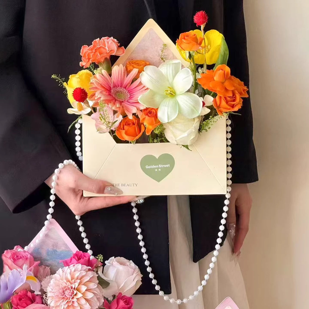 10pcs Envelope Shaped Bouquet Gift Box – Floral Supplies Store
