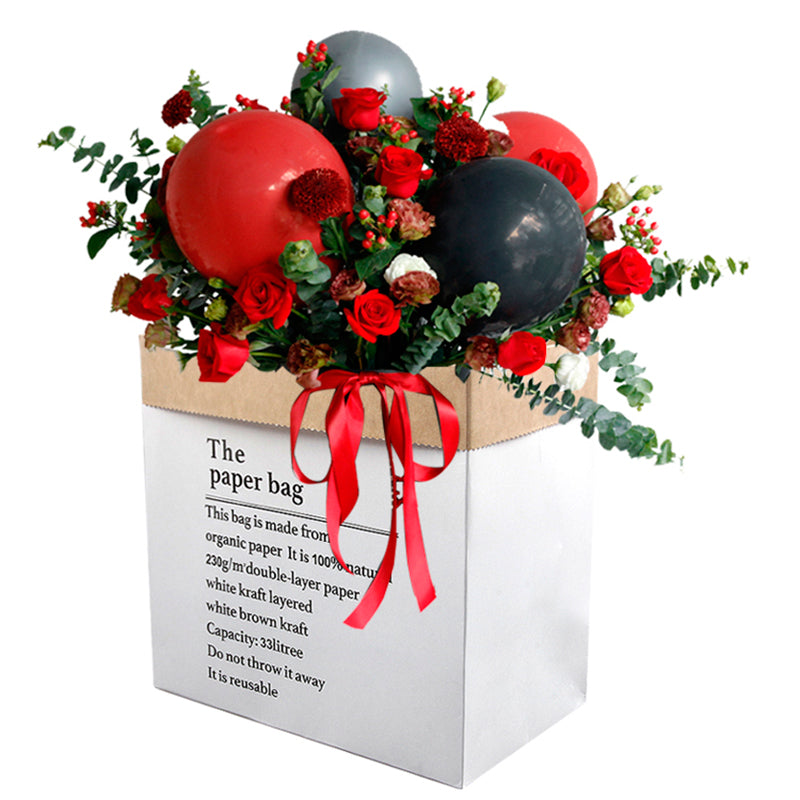 6pcs Kraft Flower Paper Bags Flower Gift Box – Floral Supplies Store