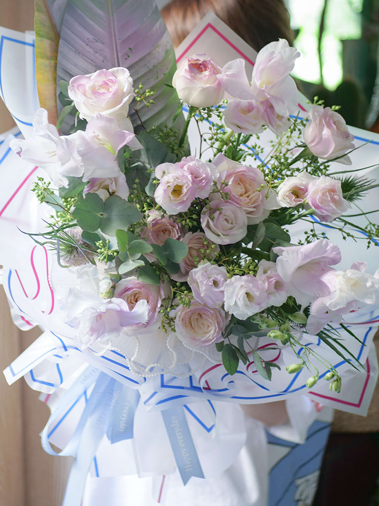 Frosted Cellophane Florist Paper Pack 20 (60x60cm) – Floral Supplies Store