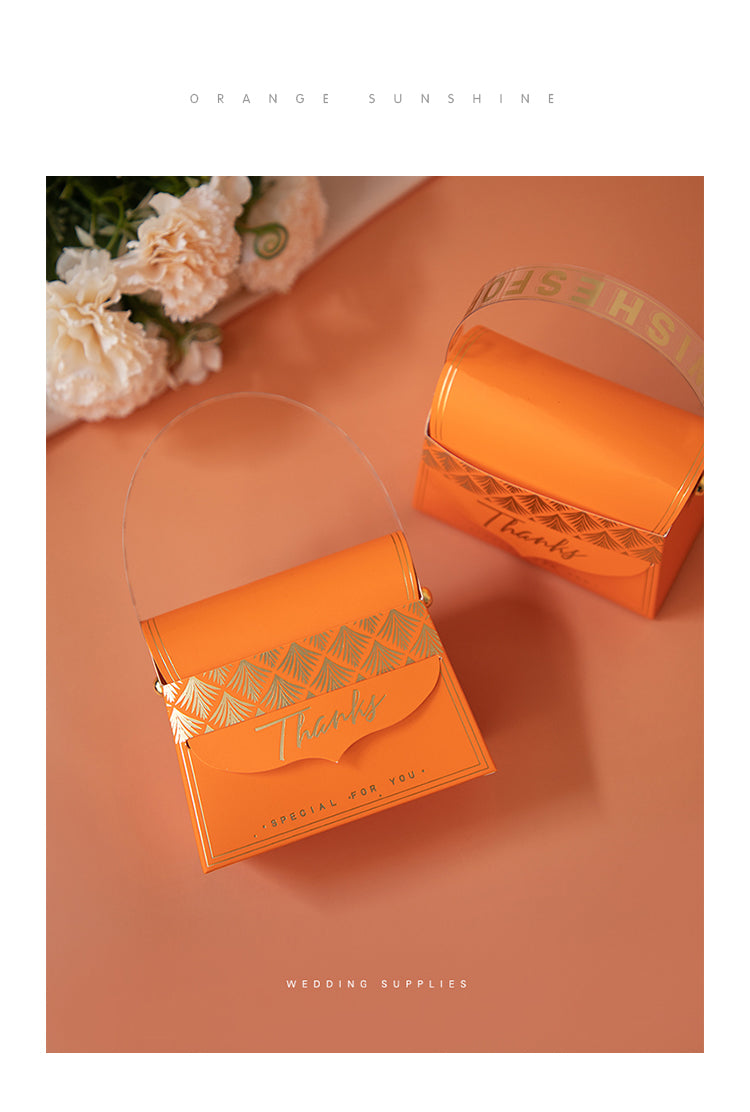 20PCS Party Favor Boxes with Handle for Wedding Chocolate Candy and Gi ...