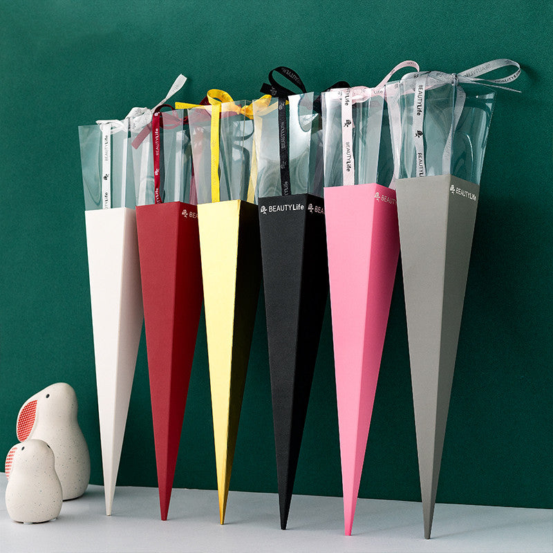 10pcs Single Stem Rose Floral Gift Box – Floral Supplies Store